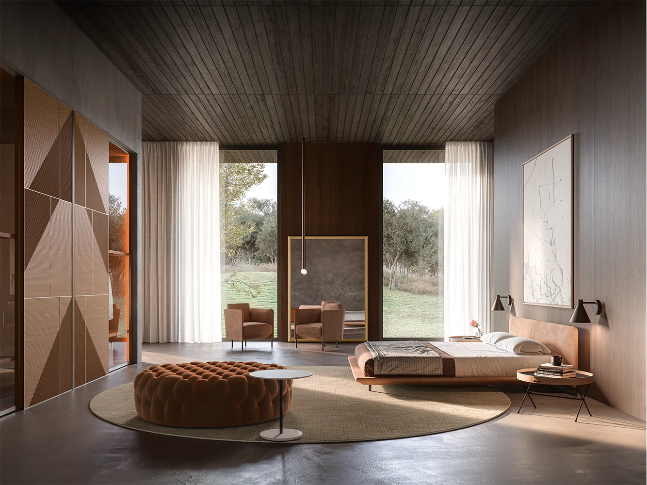 Modular Walk-in closet | Boffi Antibes