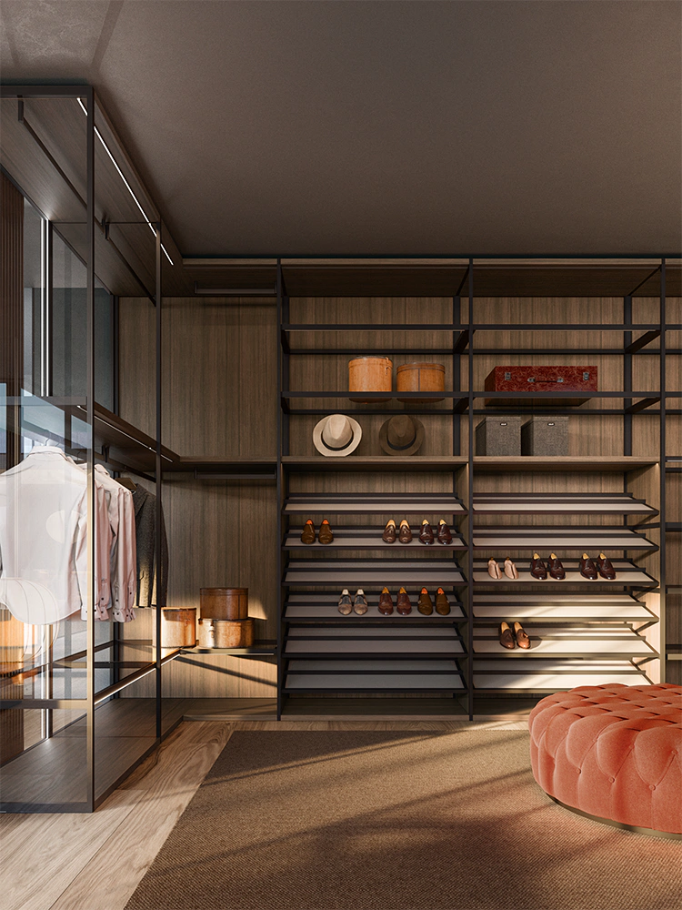 Modular Walk-in closet | Boffi Antibes