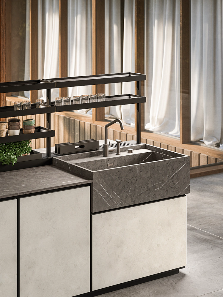 Modern Indoor kitchens | Indoor kitchens Boffi Salinas