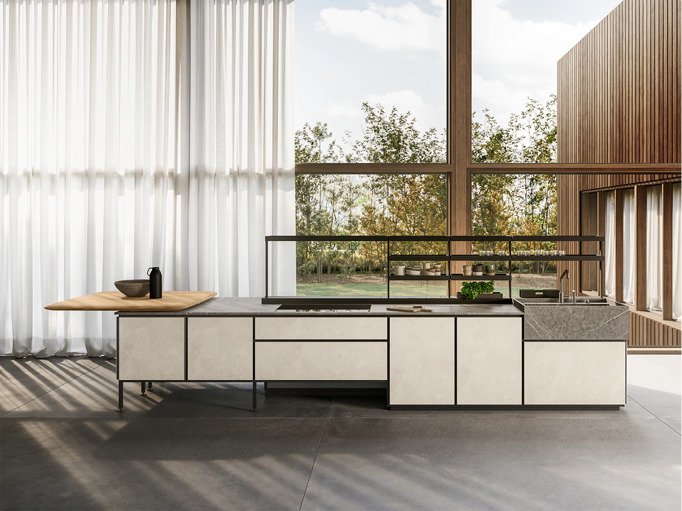 Modern Indoor kitchens | Indoor kitchens Boffi Salinas