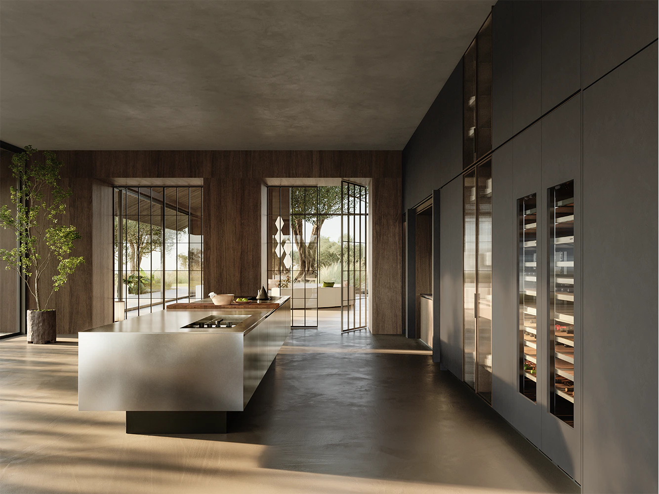 Modern Indoor kitchens | Indoor kitchens Boffi Novanta